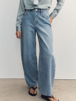 Womens Boyfriend Jean Dark Stone | Assembly Label – Assembly Label ...