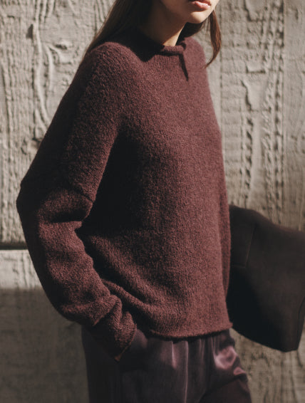 Avenue Leather Loafer Crinkle Umber | Assembly Label – Assembly Label ...