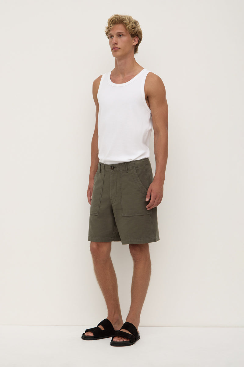 Mens Carrier Short Moss | Assembly Label – Assembly Label International