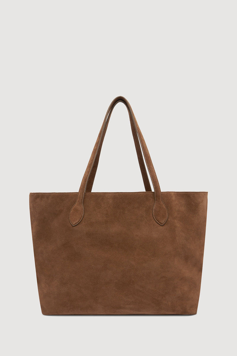 Olivia Suede Tote Bag Amaro | Assembly Label – Assembly Label International