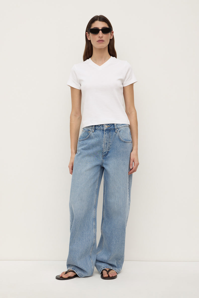 Womens Remy Short Sleeve Tee White | Assembly Label – Assembly Label ...