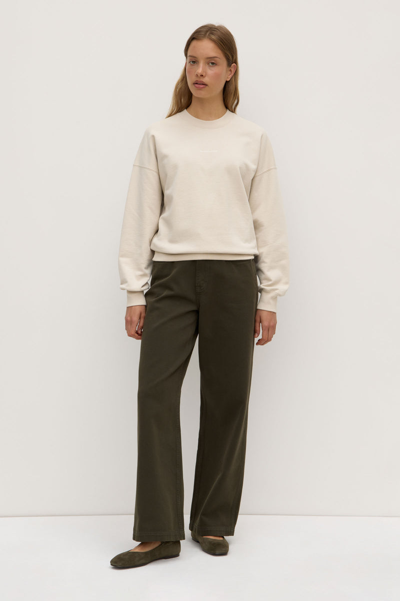 Womens Atelier Logo Fleece Tapioca | Assembly Label – Assembly Label ...