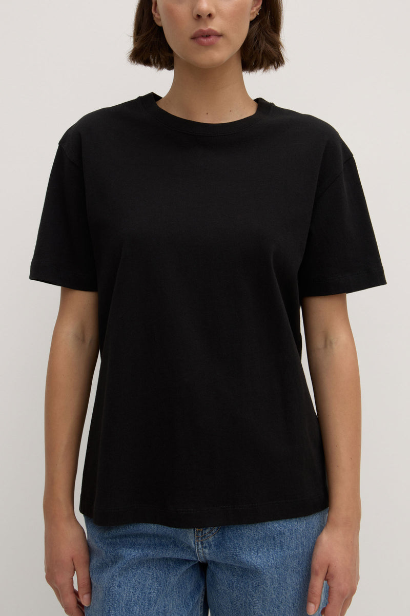 Womens Organic Base Tee Black | Assembly Label – Assembly Label ...